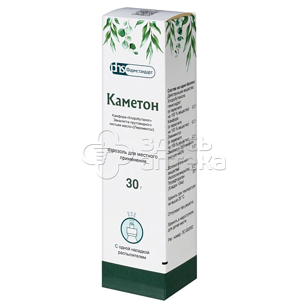 Каметон аэрозоль для местного применения баллон, 30 г купить по цене ...